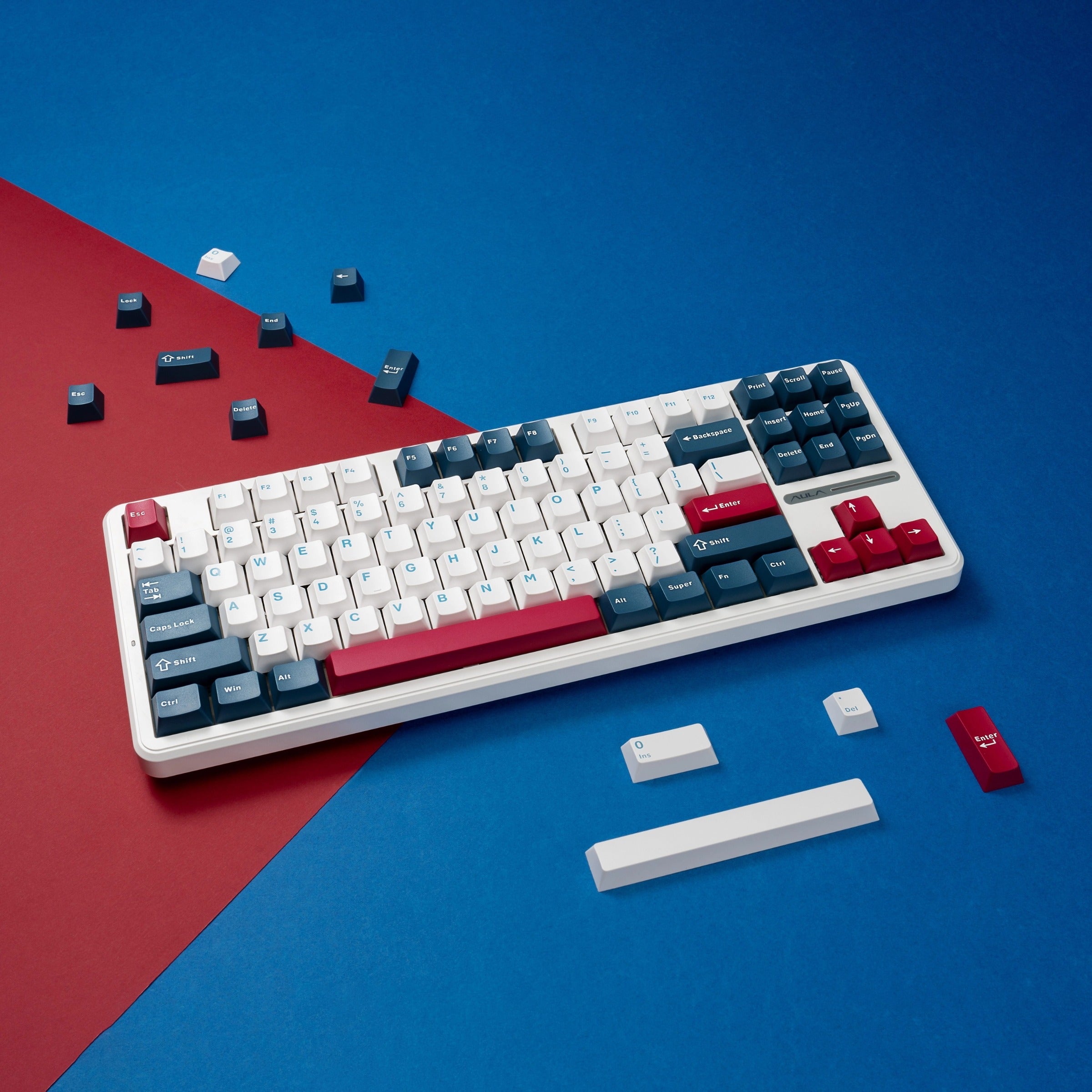 Blue Fire PBT Keycaps – DigAura