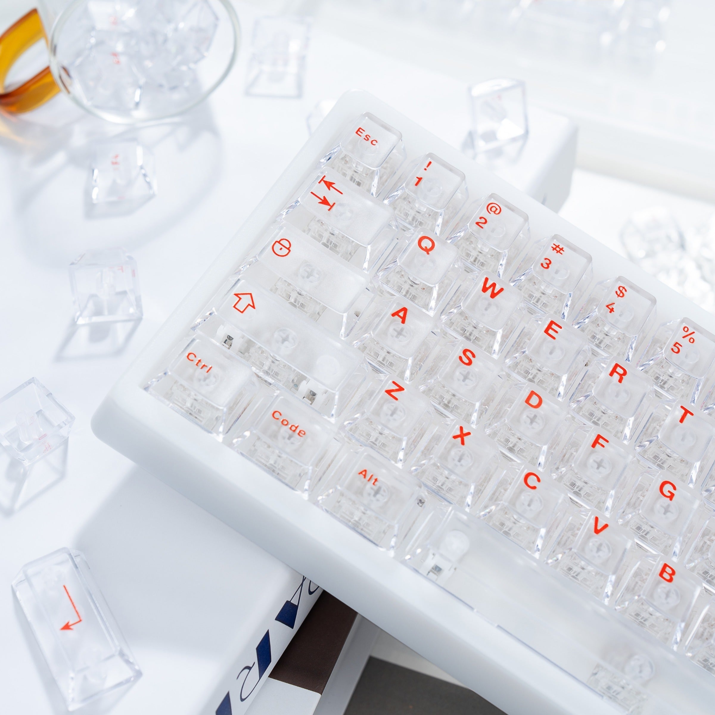 Tinted Translucent Keycaps – DigAura