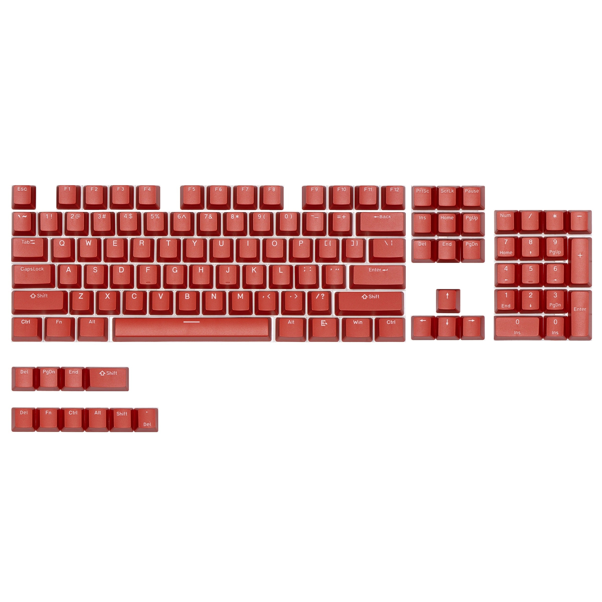 Classic Red Keycaps – DigAura
